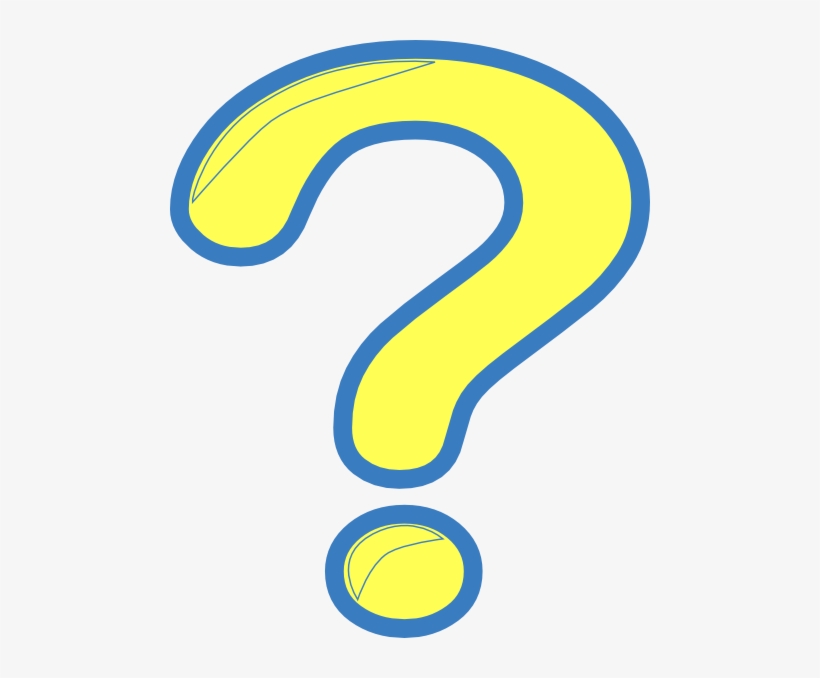 Download Yellow Question Mark Png | Transparent PNG Download | SeekPNG