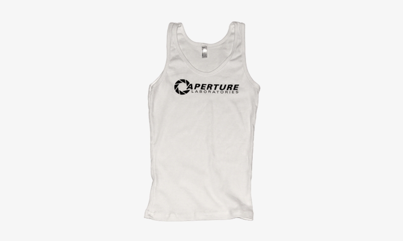 Aperture Science Tank Top - Crowded Coop Portal 2 1980s Logo Iphone 4 ...