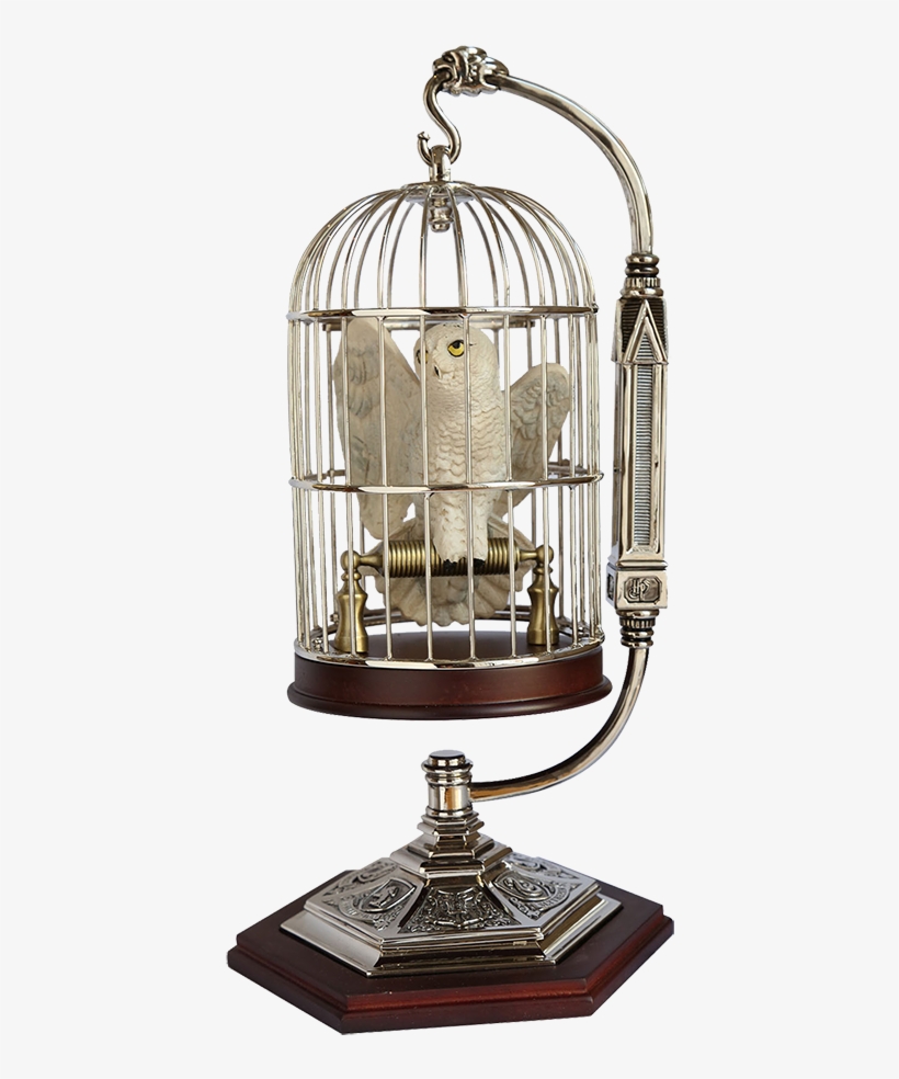 Miniature Hedwig In Cage Replica - Harry Potter (literary Series) PNG ...