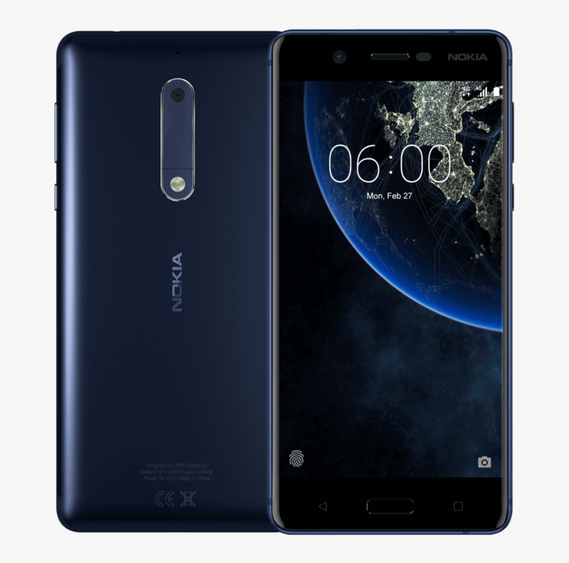 Nokia 5 4g 16gb Blue - Nokia 5 16gb Dual Sim - Blue PNG Image ...