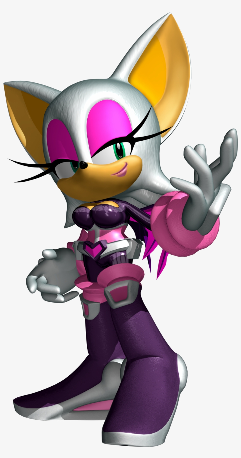 Rouge Heroes - Sonic Rouge PNG Image | Transparent PNG Free Download on ...