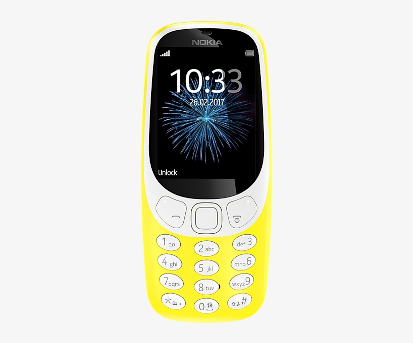 Nokia 3310 2017 Yellow PNG Image | Transparent PNG Free Download on SeekPNG