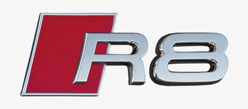 Black Audi Sports Car R8 Logo 2013 Images In Png Audi - Audi R8 Logo ...