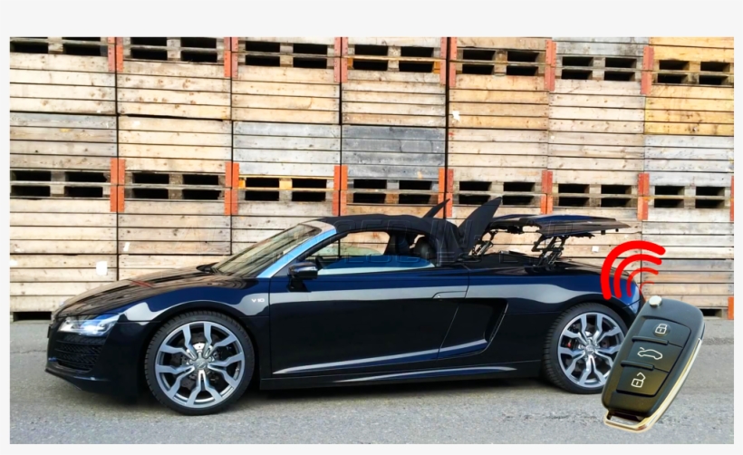 Audi R8 Spyder Remote Roof Module - Audi R8 Convertible PNG Image ...