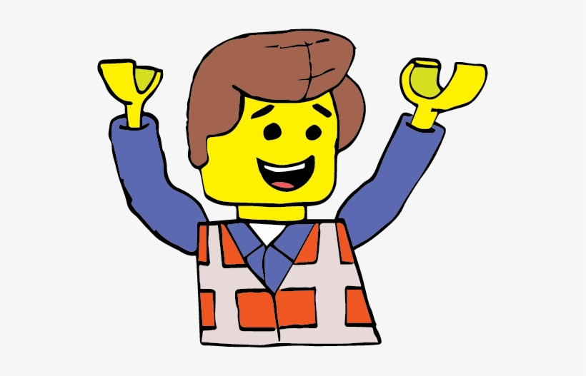 Emmett From The Lego Movie By 90sfanboy - The Lego Movie PNG Image ...