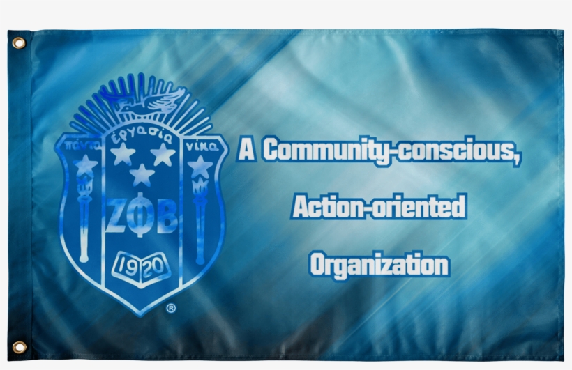 Zeta Phi Beta Slogan Flag - Flag PNG Image | Transparent PNG Free ...