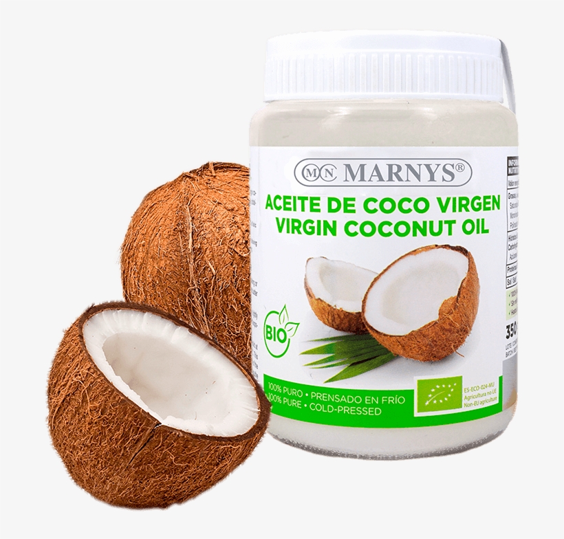 Virgin Coconut Oil 350g - Marnys PNG Image | Transparent PNG Free ...