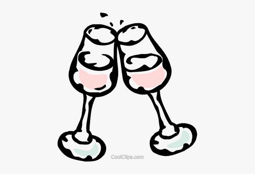 Wine Glasses Royalty Free Vector Clip Art Illustration - Schnaps ...
