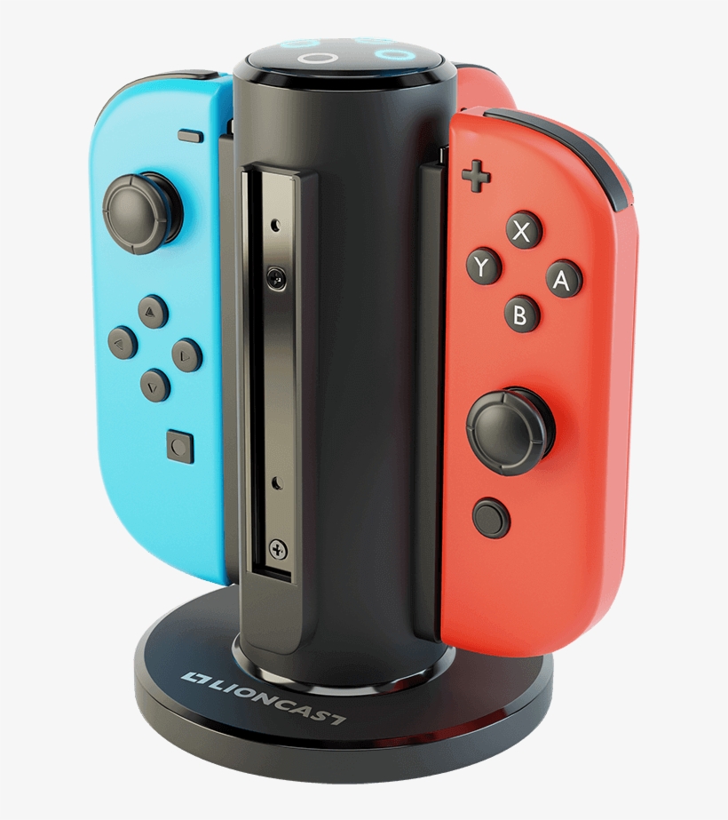 Lioncast Joy-con Quad Charger - Joy-con PNG Image | Transparent PNG ...