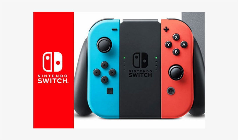 Nintendo Switch - Nintendo Switch Red And Blue PNG Image | Transparent ...