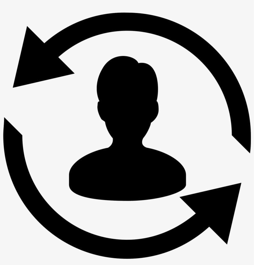 There Is Two Arrows That Are Circular In Shape Each - Customer ...