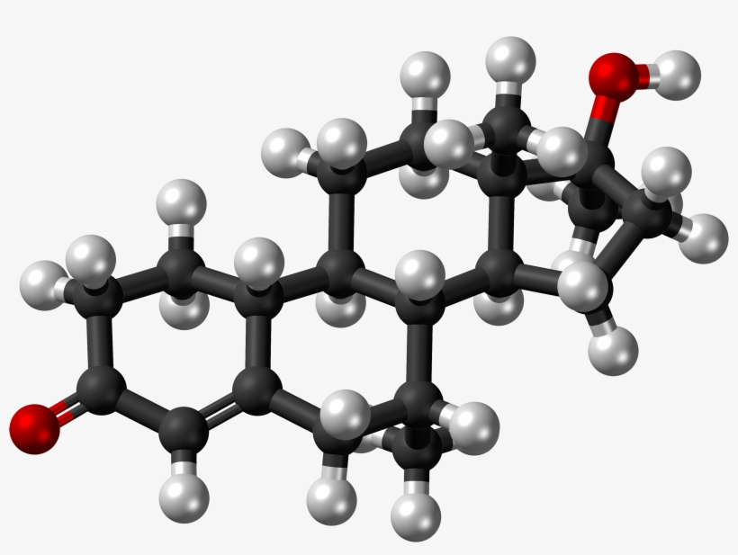 Mibolerone Molecule Ball - Inorganic Chemistry: Techniques And ...