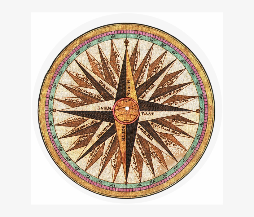 2 X Slipmats Scratch Pads Felt For 12" Lp Record Players - Compass ...