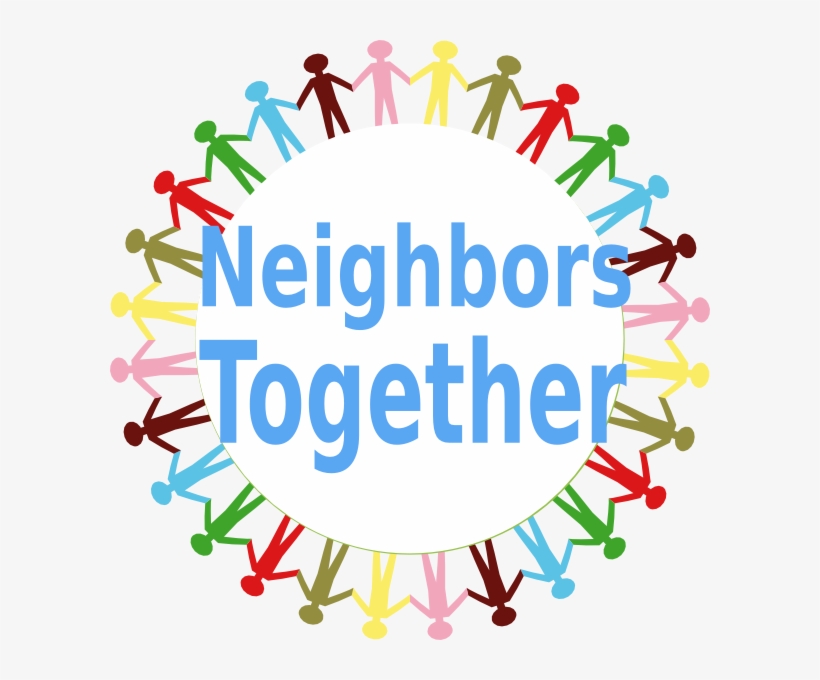 Download Holding Hands Stick People Multi Coloured Png - Neighbors ...