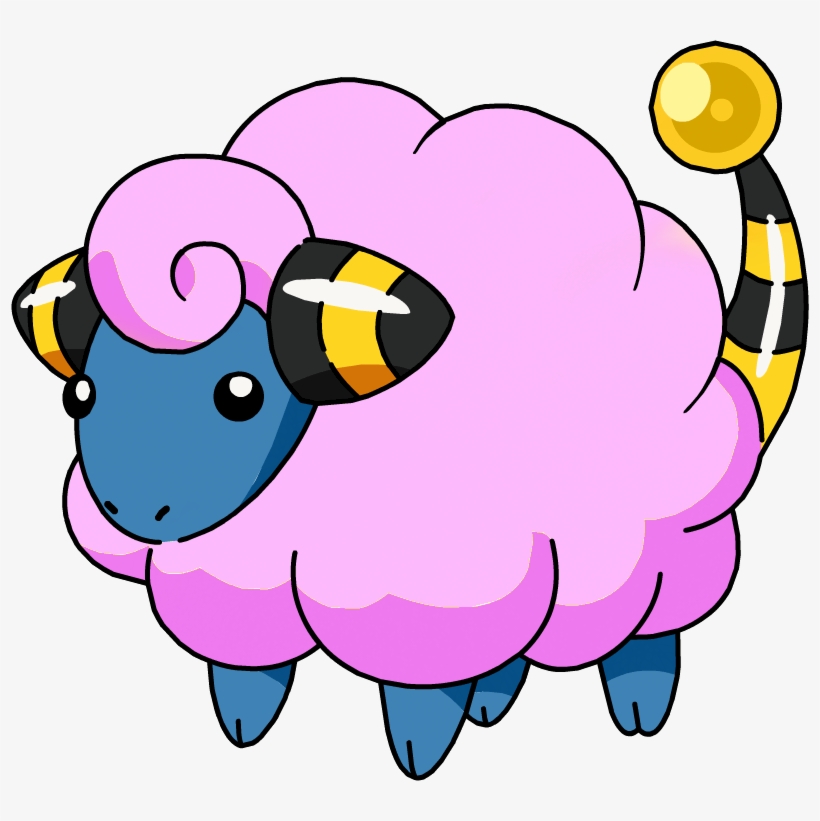 179 Mareep Os Shiny - Mareep Shiny PNG Image | Transparent PNG Free ...
