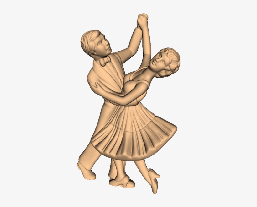 Download Dancing Couple 3d Model | Transparent PNG Download | SeekPNG