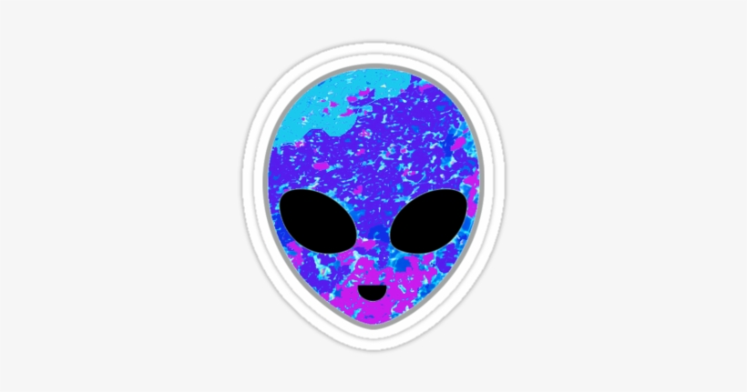 Download "trending Tumblr Alien " Stickers - Alien Sticker ...