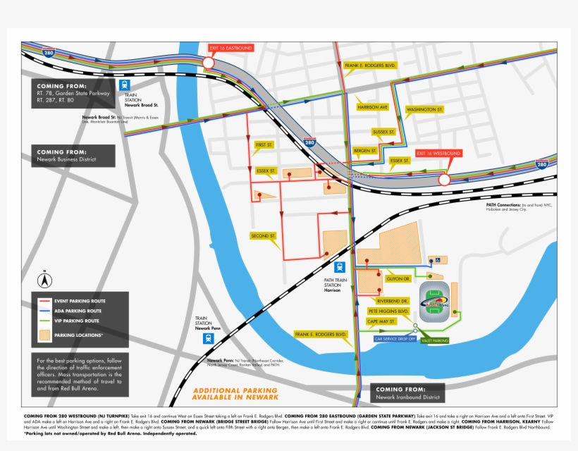 Download Rba Parking Map - Red Bull Arena Gate C | Transparent PNG ...