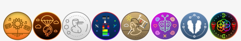 I Colored The Ahfod Icon From The Website - Coldplay Timeline PNG Image | Transparent PNG Free ...