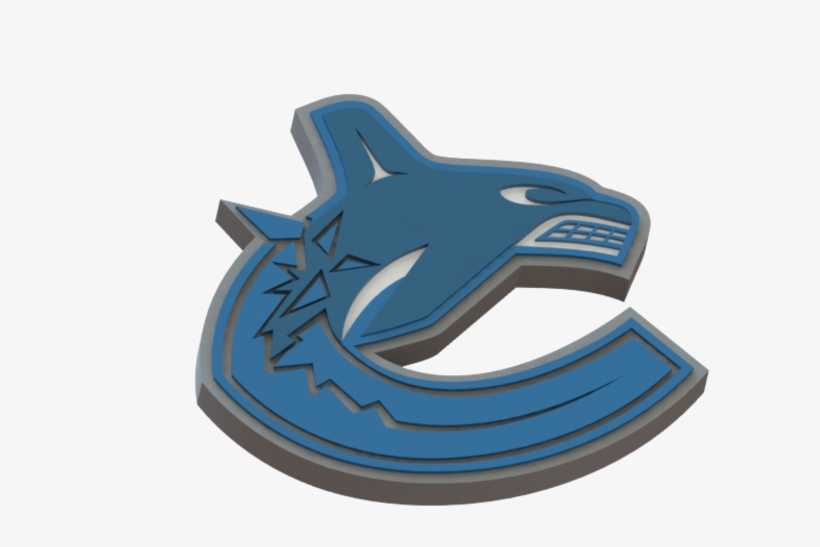Download Vancouver Canucks Logo 3d Print - Fish | Transparent PNG ...