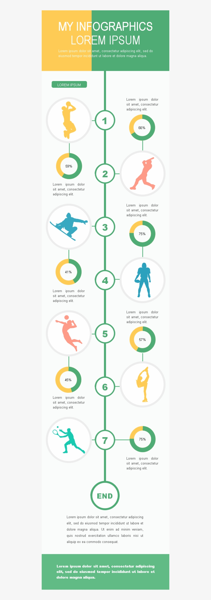Download Sports Infographics Example1 - Infographic | Transparent PNG ...