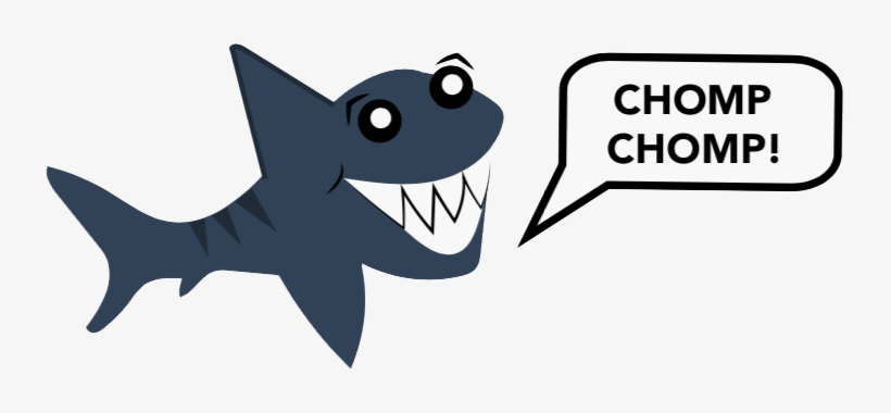 Scared Of Sharks - Cartoon PNG Image | Transparent PNG Free Download on ...