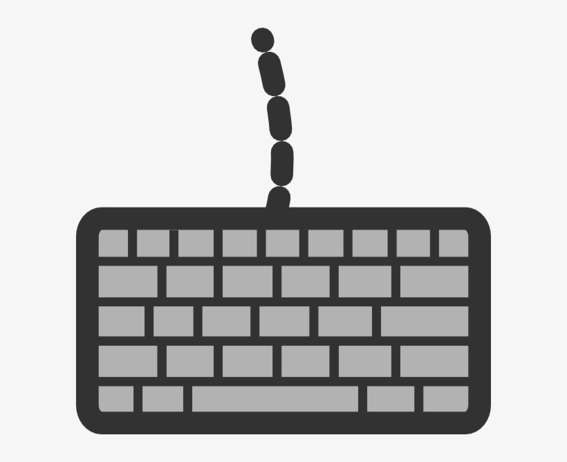 How To Set Use Keyboard With Wire Icon Png - Input Device Clipart PNG ...