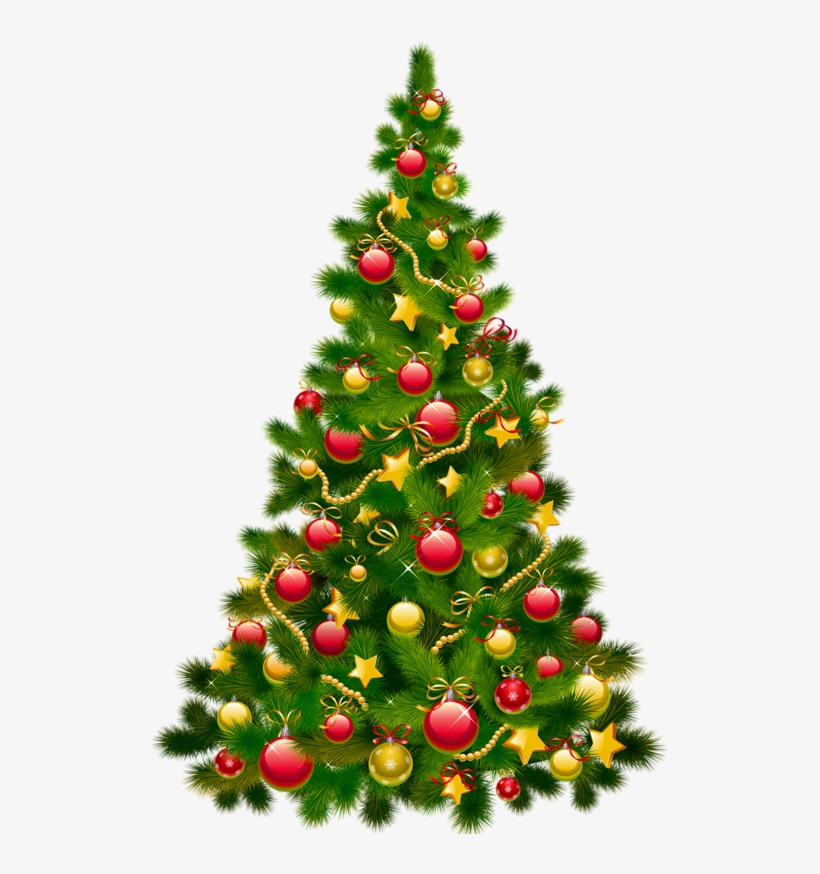 Download Christmas Tree Vector Free Download | Transparent PNG Download ...