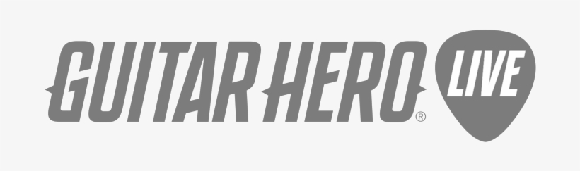 Ghl Logo Horiz Grey - Guitar Hero Live Wii U Game PNG Image ...
