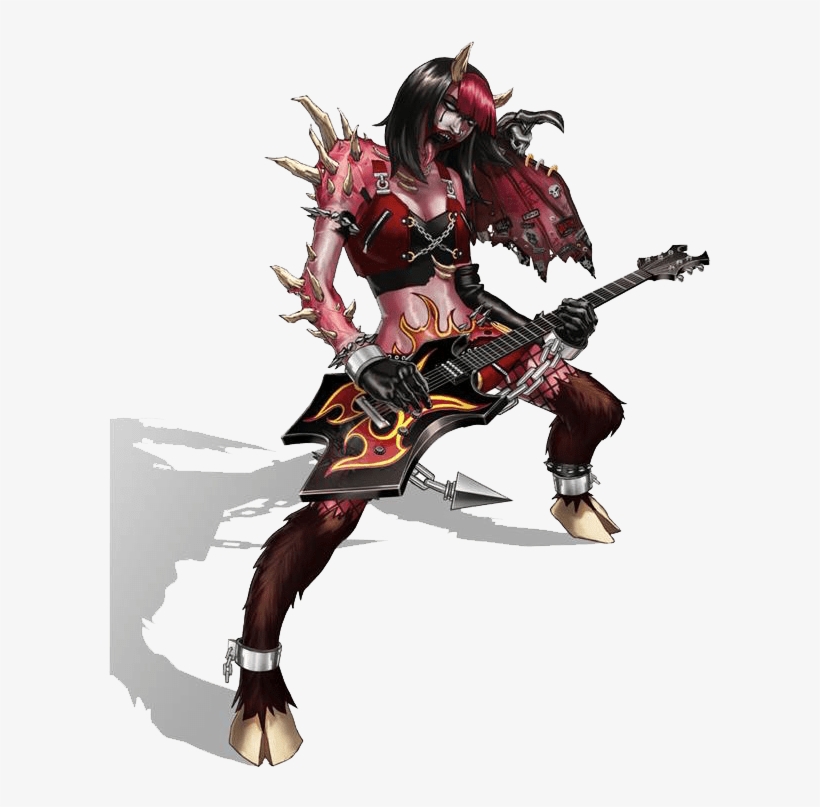 Download Guitar Hero Warriors Of Rock Judy Nails | Transparent PNG ...