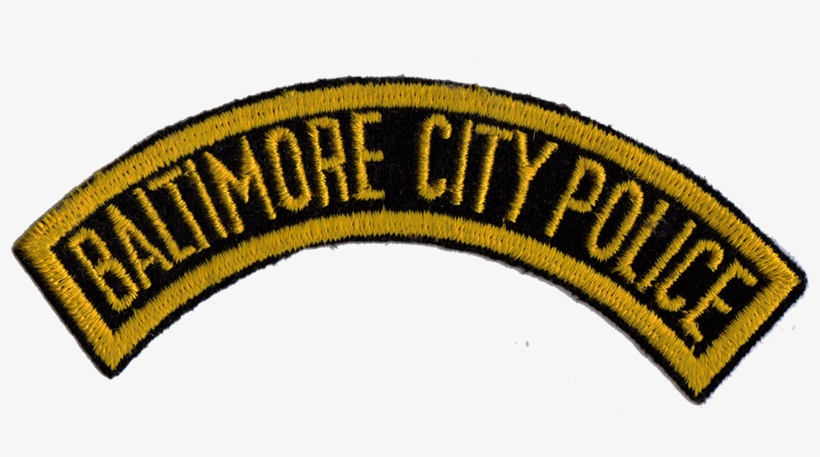 Baltimore City Police Rocker Patch Used From 1952 To - Logo PNG Image ...