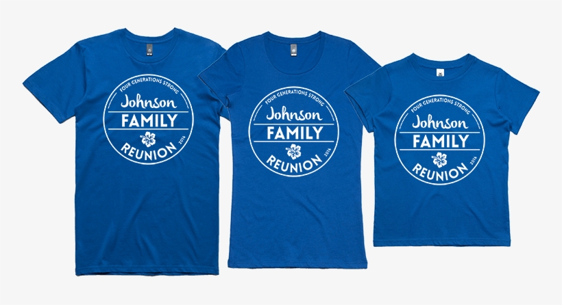 Sample T Shirt Designs For Family Reunion