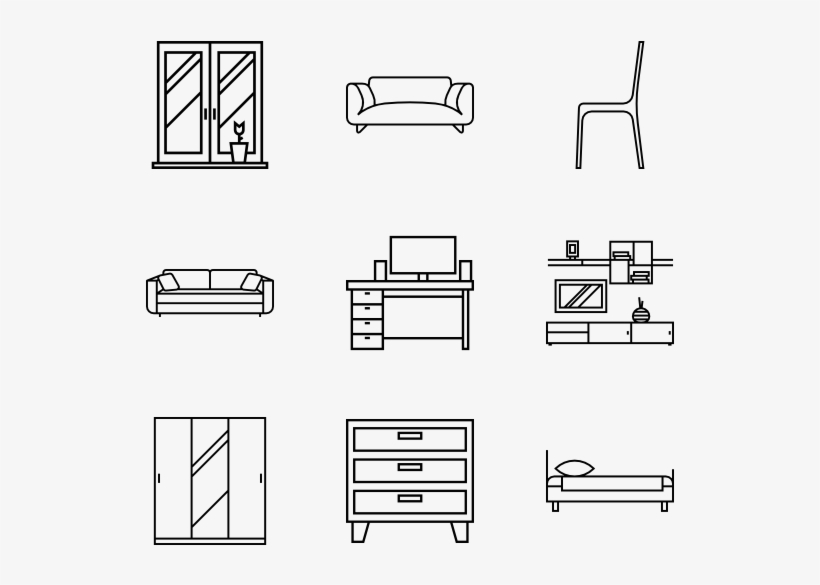 Modern Furniture - Diagram PNG Image | Transparent PNG Free Download on ...