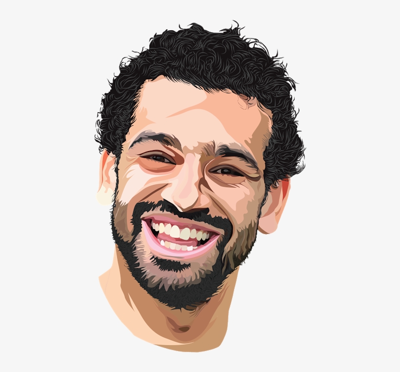 Download Mohamed Salah Vector Art | Transparent PNG Download | SeekPNG