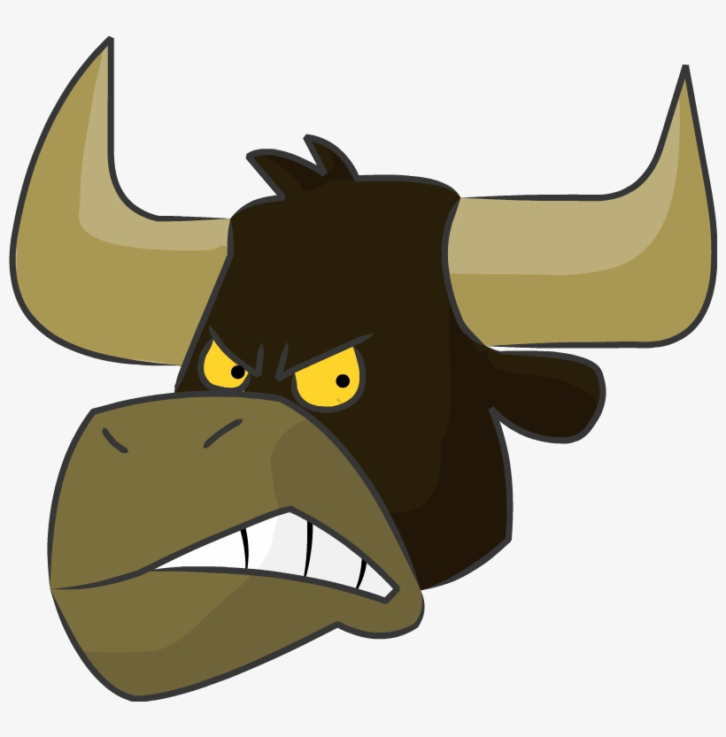 Clip Arts Related To - 2d Bull PNG Image | Transparent PNG Free ...