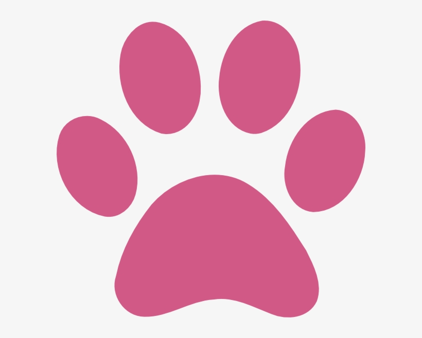 Source - - Pink Paw Print Clipart PNG Image | Transparent PNG Free ...