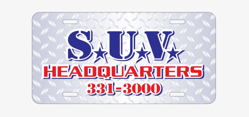 Download Diamond Plate - Vehicle Registration Plate | Transparent PNG ...