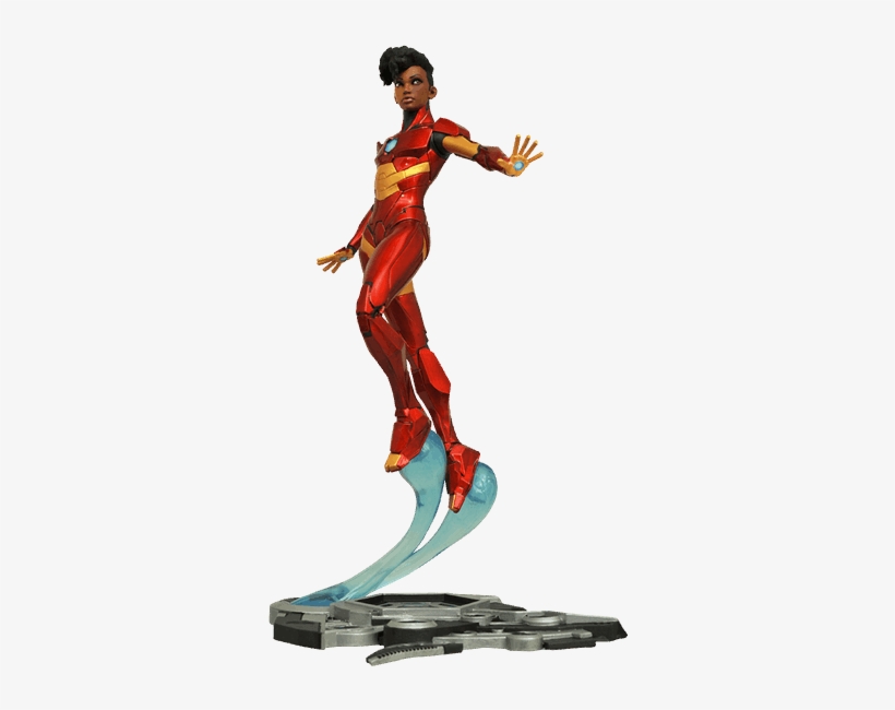 Ironheart Marvel Gallery Sdcc17 Statue - Iron Heart Marvel PNG Image ...