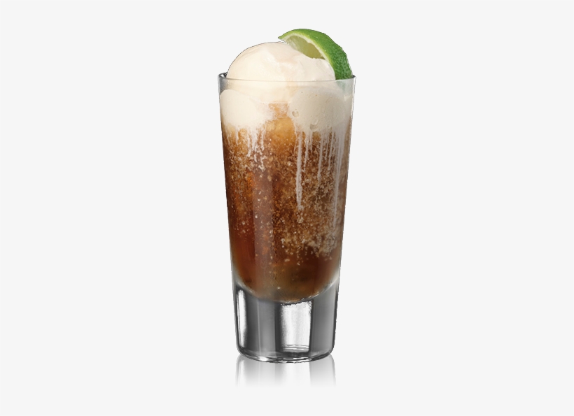 Rum & Coke Ice Cream Float - Helado Flotante De Limon PNG Image ...