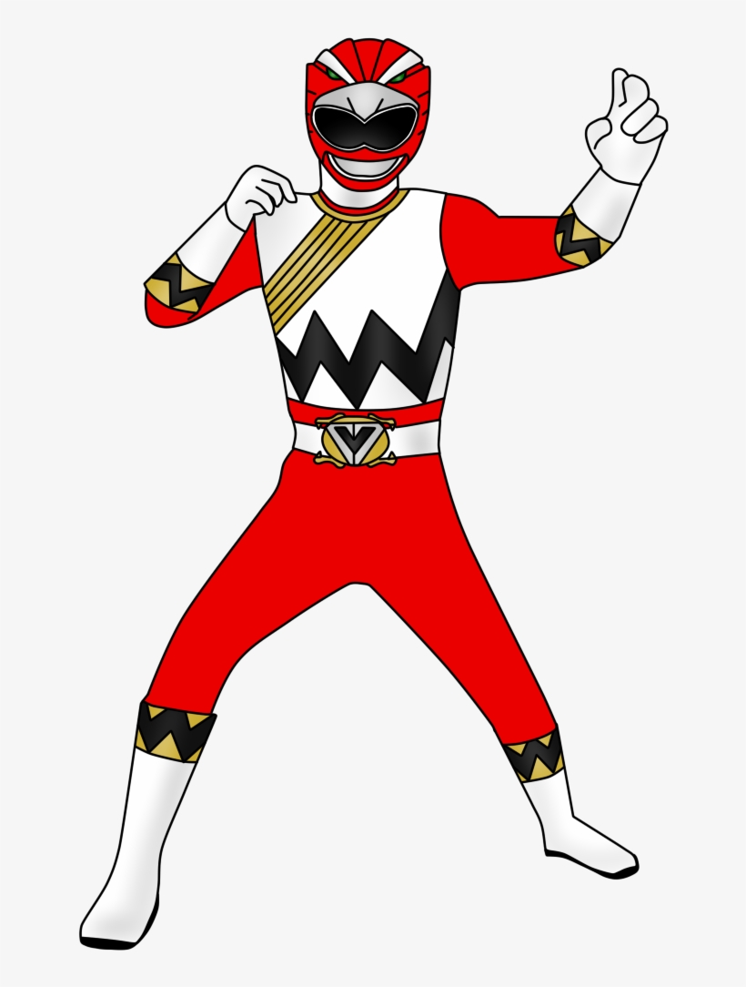Red Hawk Ranger By Iyuuga-d9h87vk - Power Rangers Red Png PNG Image ...