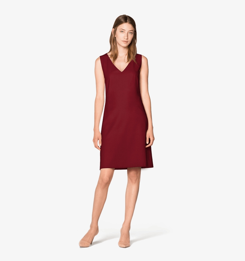 Red Shift Dress - Dress PNG Image | Transparent PNG Free Download on ...