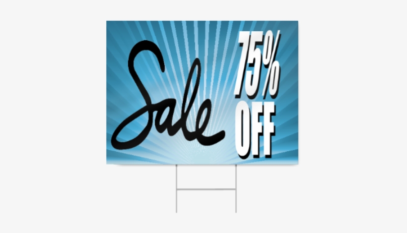 75% Off Sale Sign - Sales PNG Image | Transparent PNG Free Download on ...