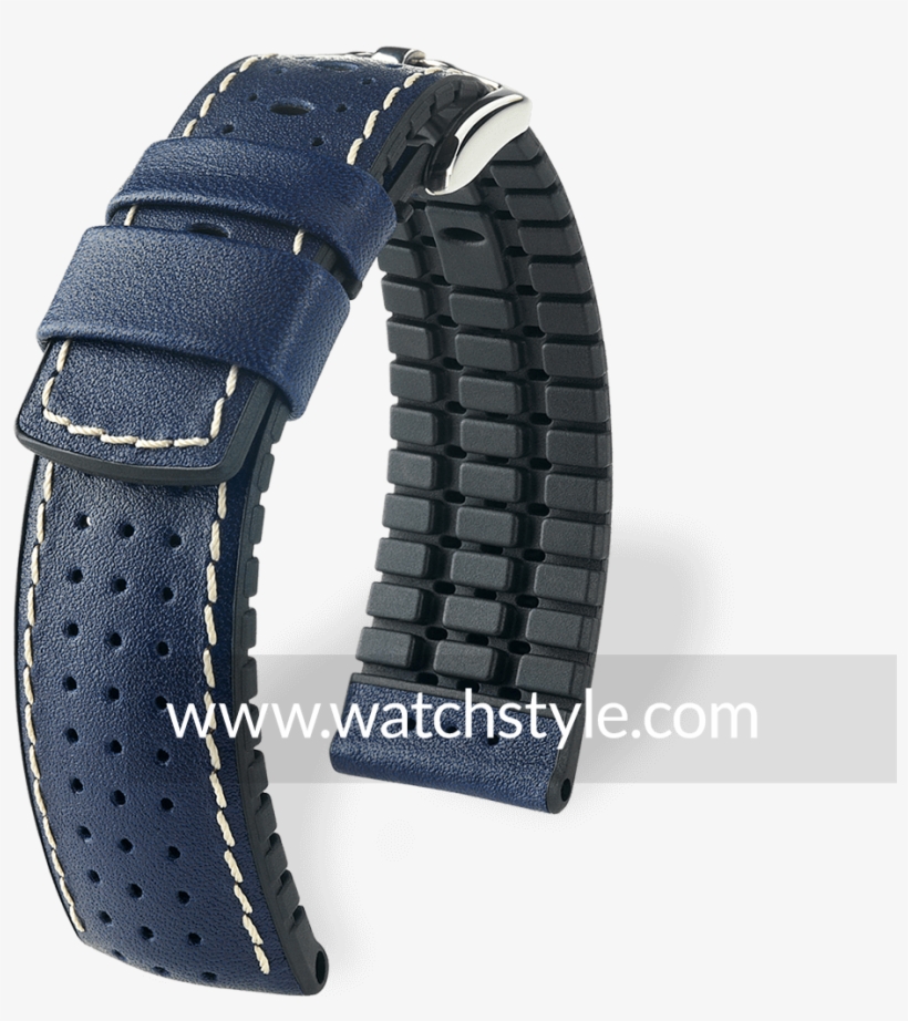Hirsch Tiger Blue - Red 26mm Watch Band PNG Image | Transparent PNG ...