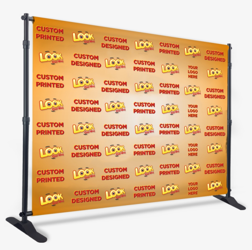 Download Custom Printed Step And Repeat Backdrop Banner 10ft - Step And ...