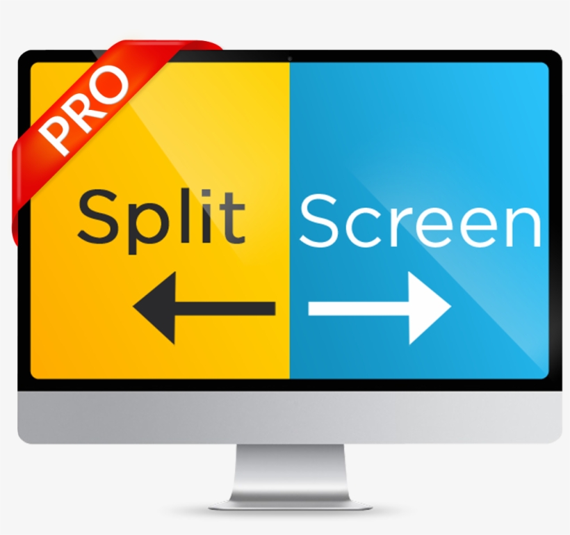 Split Screen Pro - Split Screen On Mac PNG Image | Transparent PNG Free ...