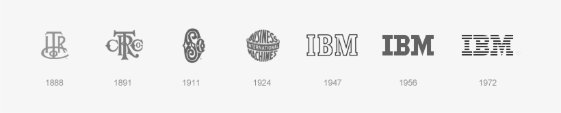 Ibm Logo Evolution - Ibm Logo 13 Bar PNG Image | Transparent PNG Free ...