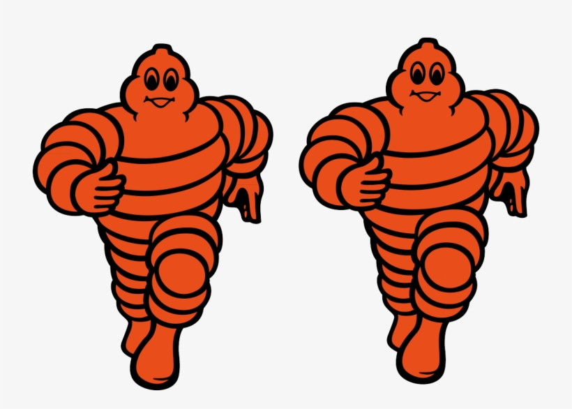 Download 2718 Michelin Man Color - Red Michelin Man Sticker ...