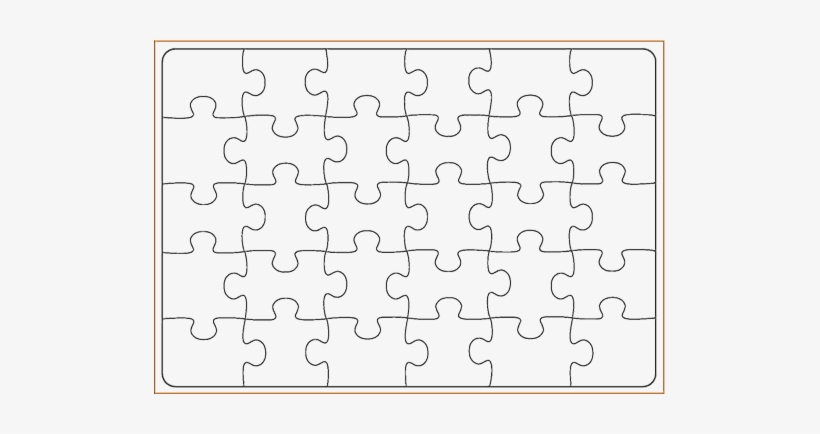 Download Created With Raphaël - Puzzle Piece Template Transparent ...