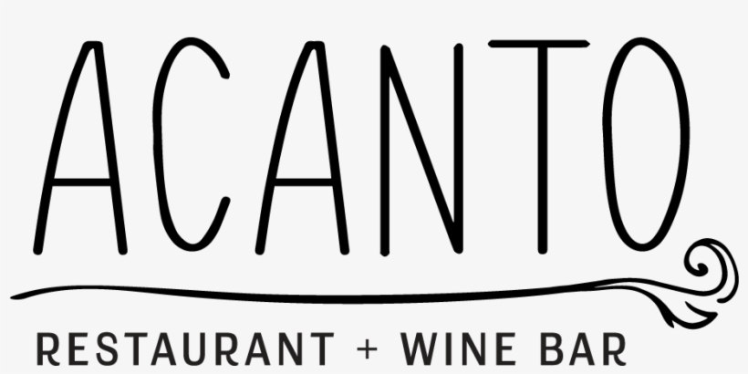 Acanto Restaurant Wine Bar - Calligraphy PNG Image | Transparent PNG ...