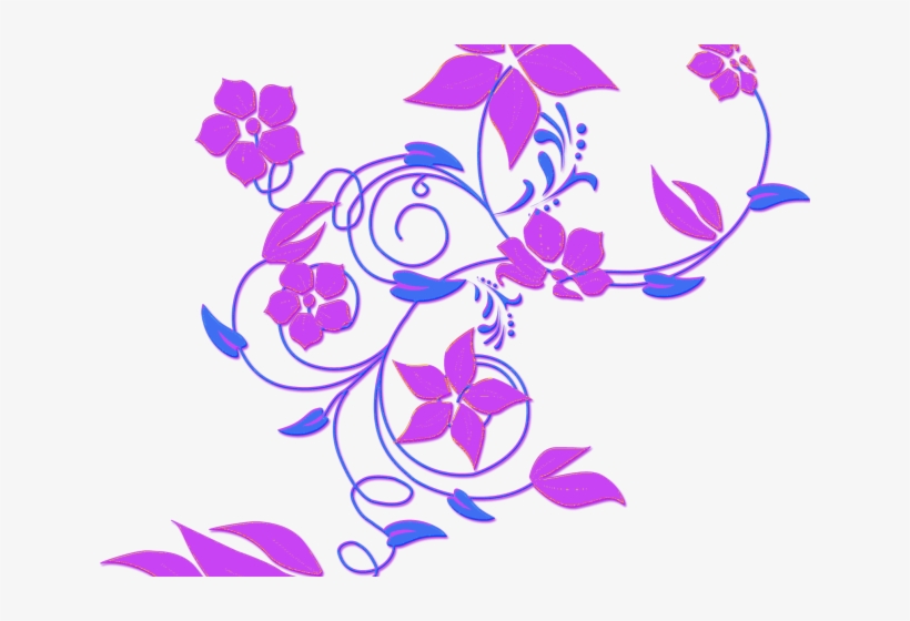 Flowers Vectors Clipart Math - Clipart Red Rose Flower Border Png PNG ...